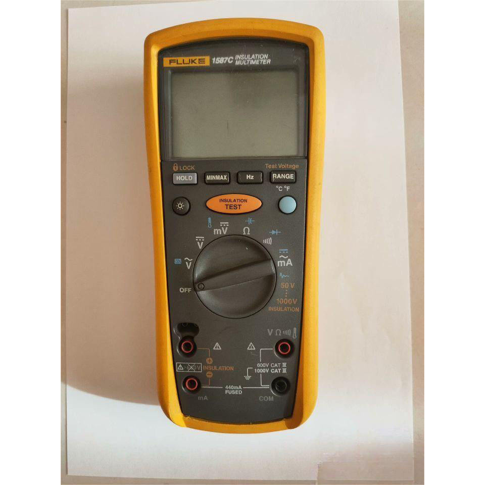 Fluke 1587 FC & 1577 High-Performance Digital Insulation Resistance ...