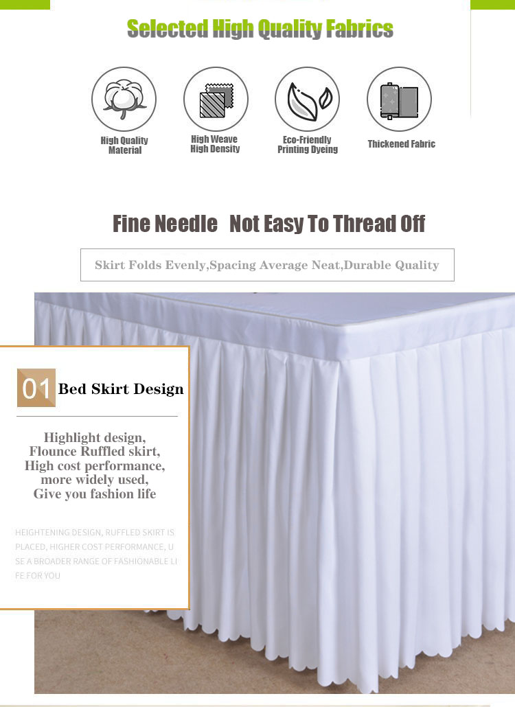 Table Cloth Table Skirting Rectangular Conference Tablecloth Hotel ...