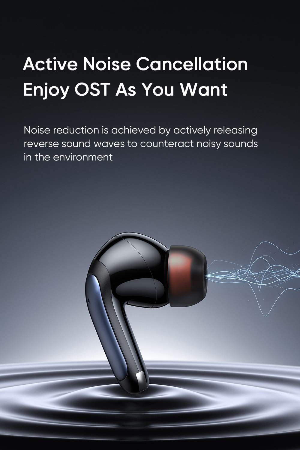 Mcdodo ANC+ENC TWS Wireless Bluetooth V5.3 Earbuds with Digital Display ...