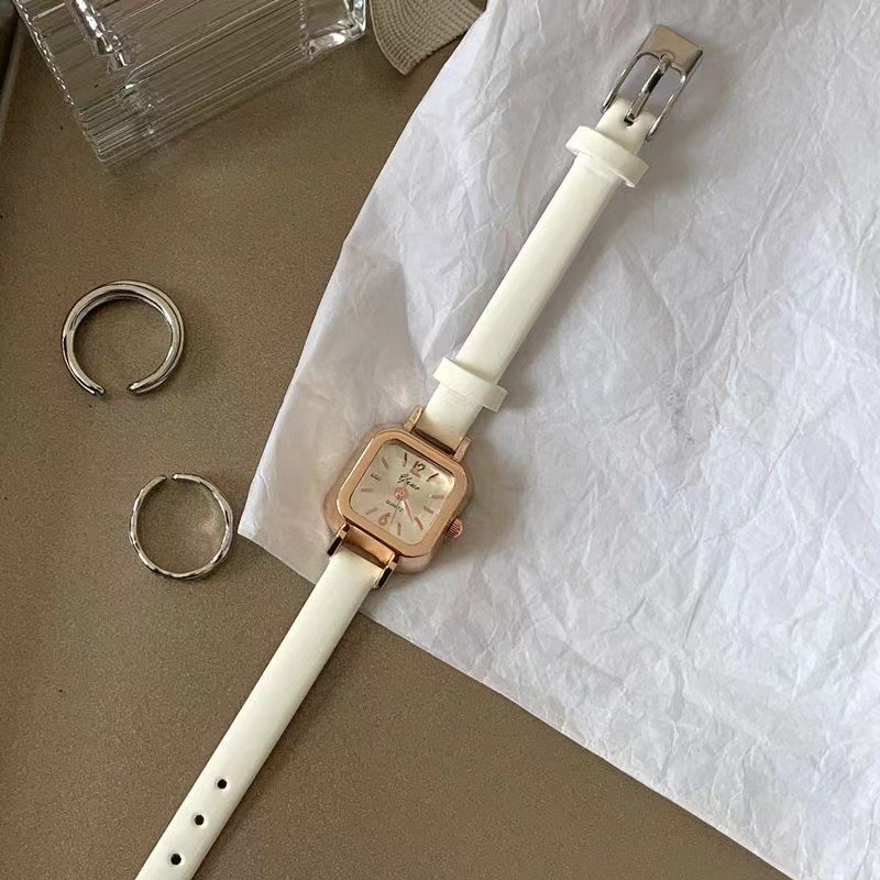 Elegant Small Dial Korean Inspired Aesthetic Watch Women College ...