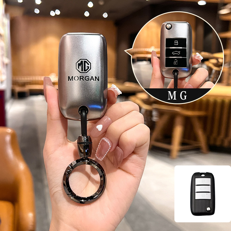 MG 3 Buttons Car Remote Key Case For MG MG3 ZS EV MG4 MG5 MG6 MG HS EP ...