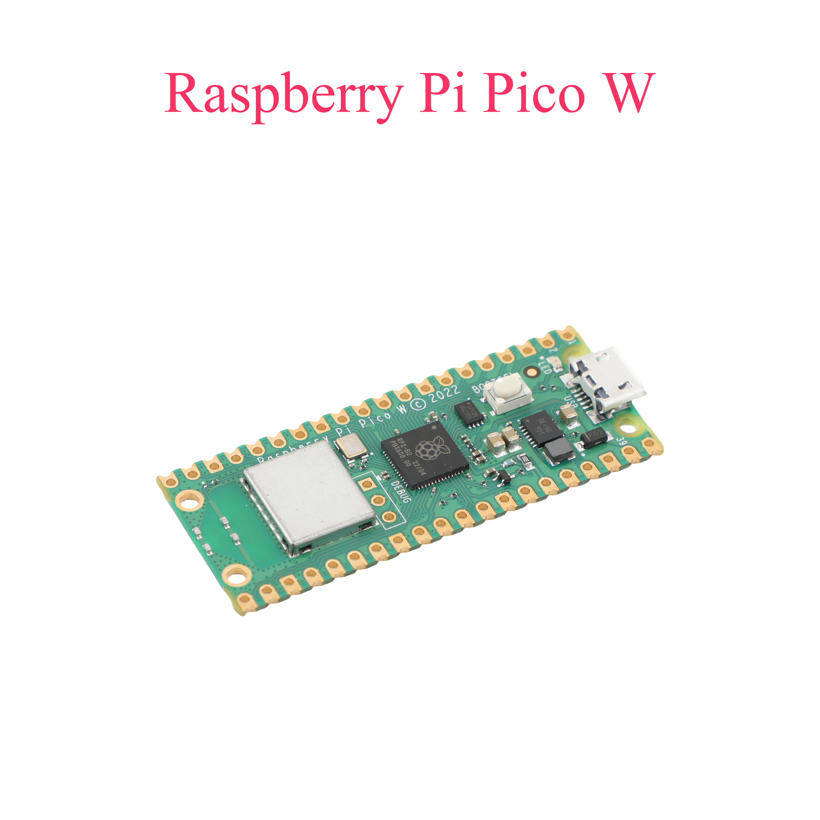 Original Raspberry Pi Pico W Armv6-M Dual-core Arm Cortex-M0+ Bluetooth ...