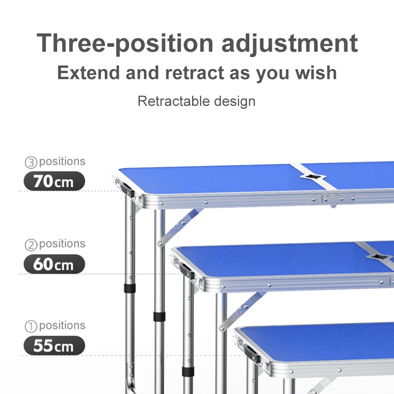 Outdoor Stall Folding Table Night Market Stall Table Portable camping ...