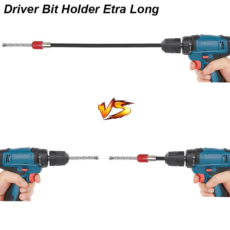 Hex Drill Bit Holder Extension Magnetic Extra Long Shank Hexagon ...