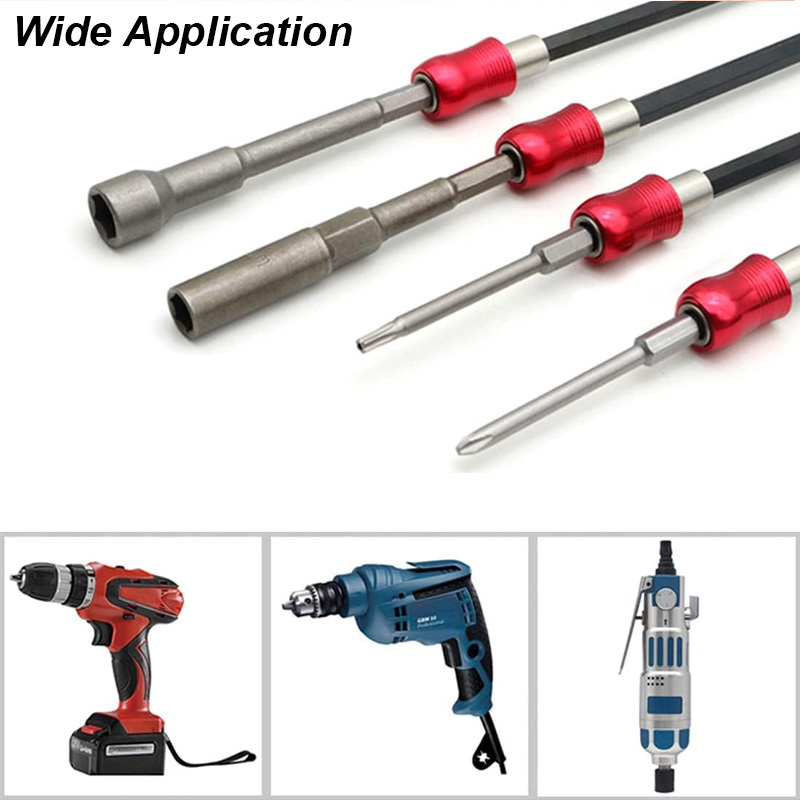 Hex Drill Bit Holder Extension Magnetic Extra Long Shank Hexagon ...