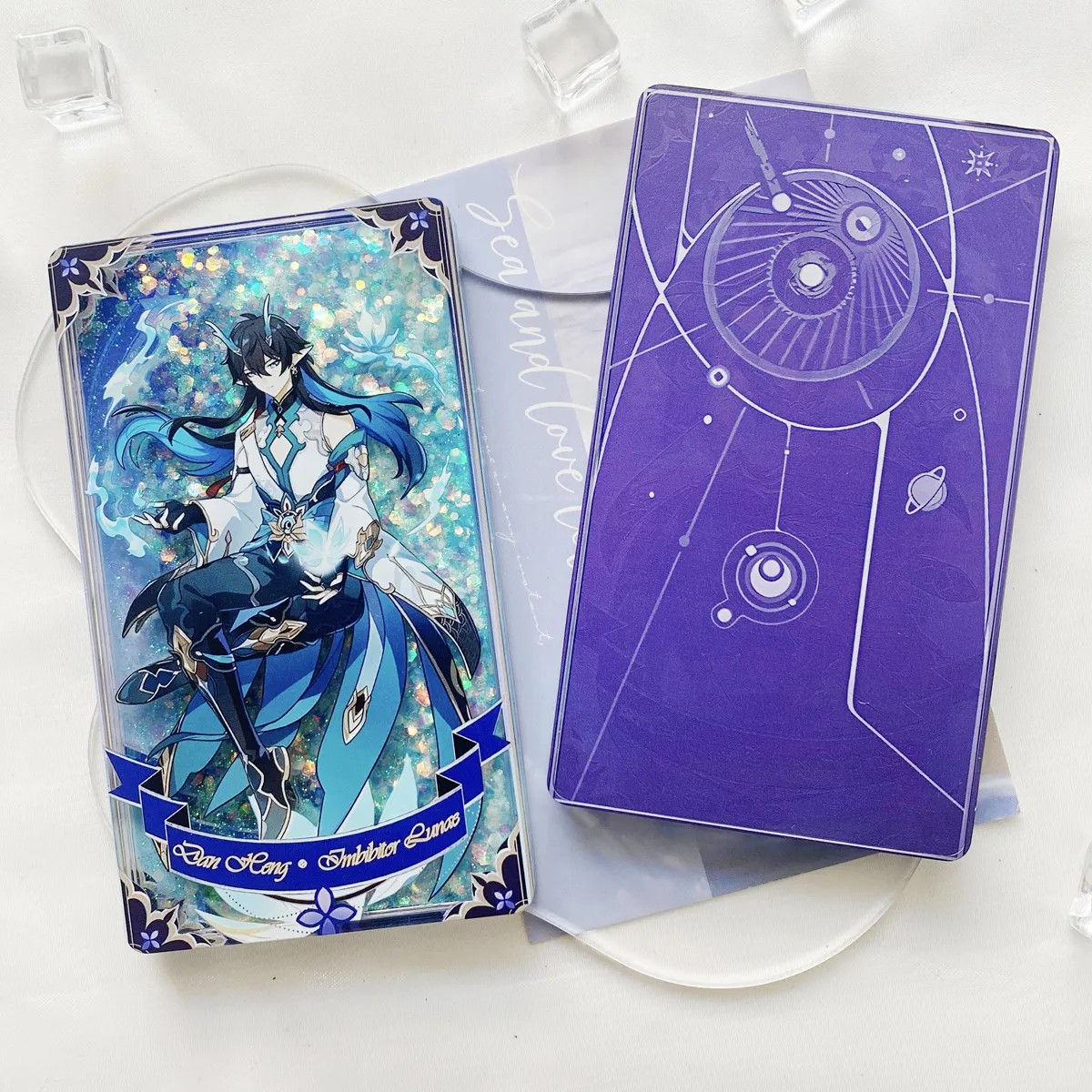 Honkai Star Rail Acrylic Quicksand Mahjong Aventurine Acheron Firefly ...