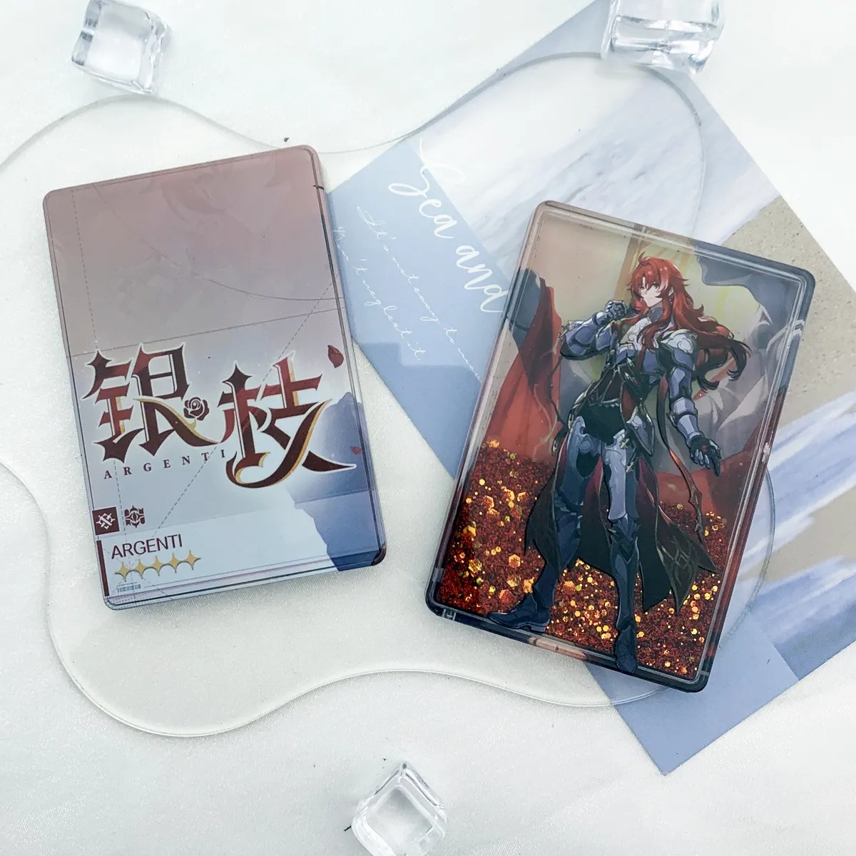 Honkai Star Rail Acrylic Quicksand Mahjong Aventurine Acheron Firefly ...