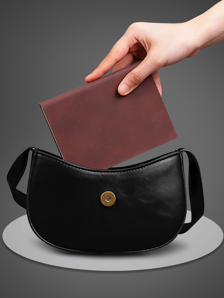 1 A6 soft leather notebook, suitable for university student supplies ...