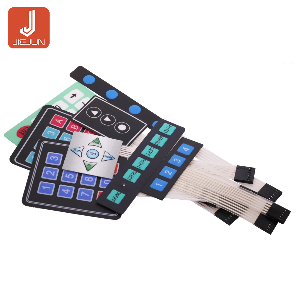 1 2 3 4 5 6 7 8 Key Button Membrane Switch Matrix Array Keyboard Keypad Control Panel Pad Diy 