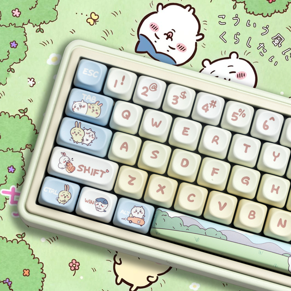 Crayon Shin-Chan Keycaps138keys/set PBT MOA Profile Five-sided Heat ...