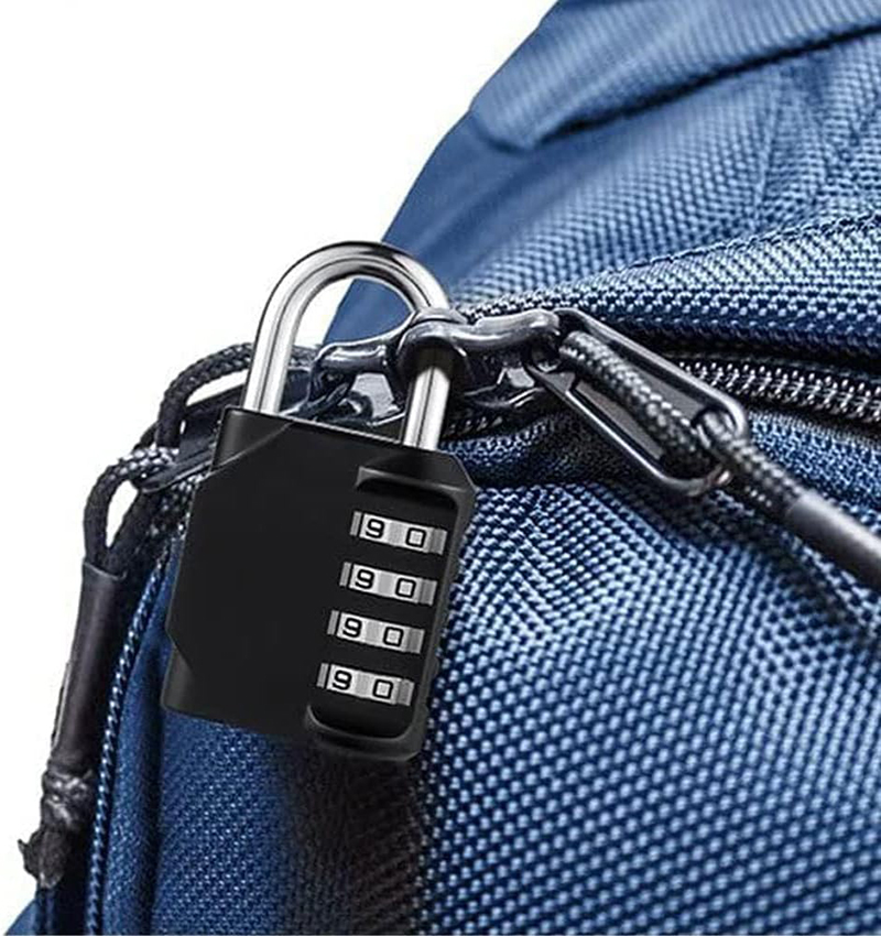 KIPRUN Combination Lock, 4 Digit Padlock, Waterproof Gate Lock for ...