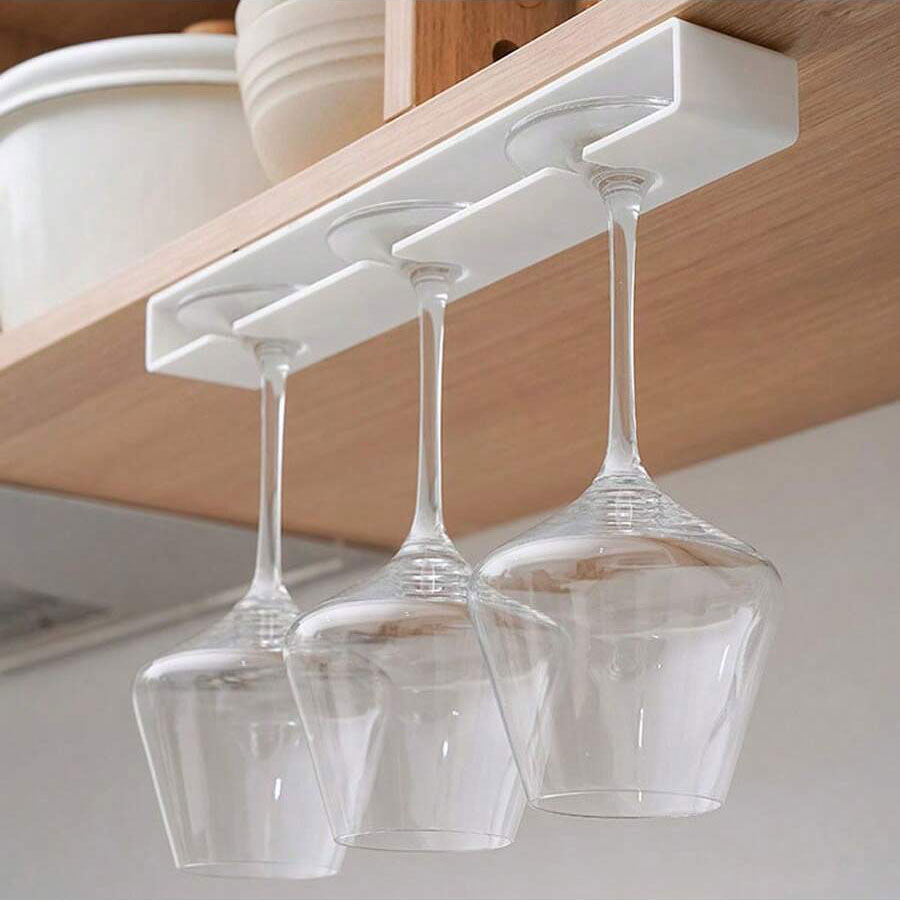 Red wine glass rack, kitchen storage rack, cup storage rack | Shopee ...