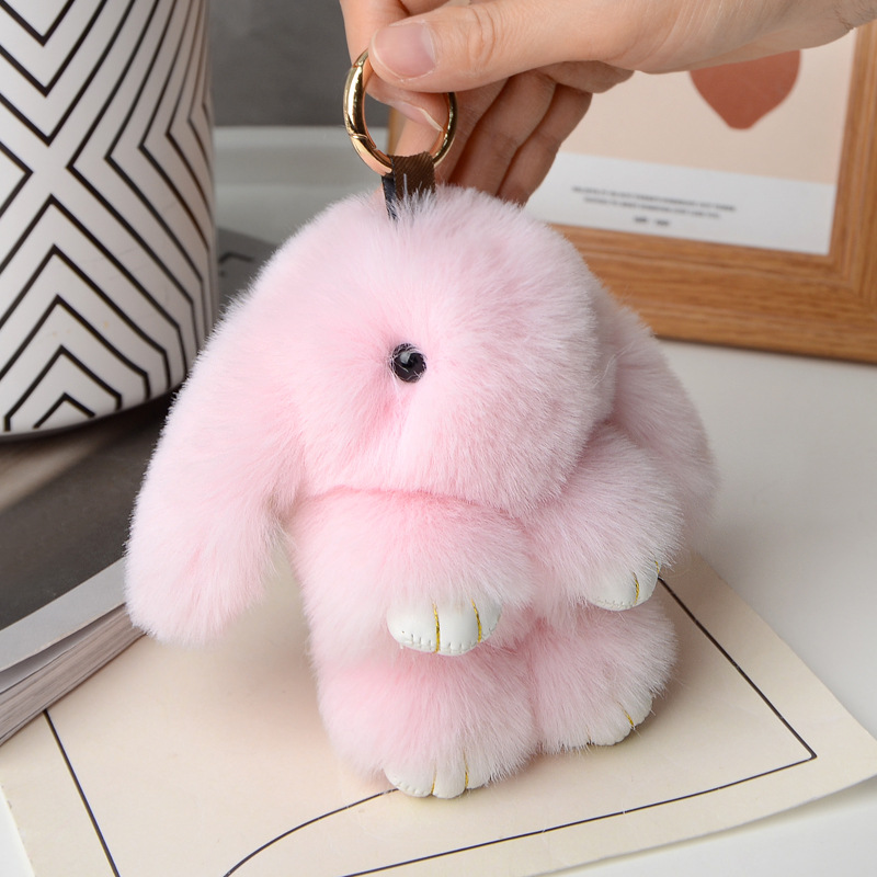 1pc Imitation Cute and Cute Rabbit Plush Rabbit Pendant Bag Pendant ...