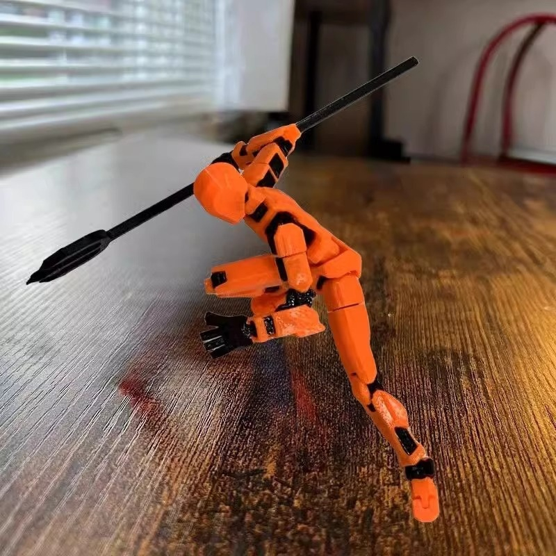 New Style 3D Printing Figure Multi-Joint Movable Figure Movable Robot ...