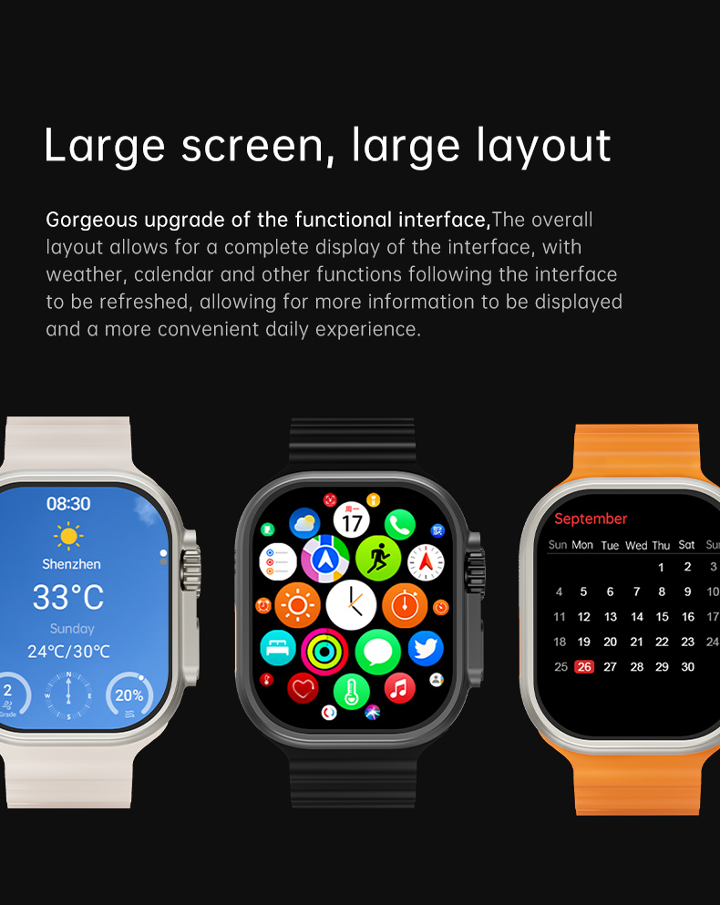 GS9 ultra Mini 41mm Women Smart Watch ChatGPT 1.72 inch Bluetooth Call ...