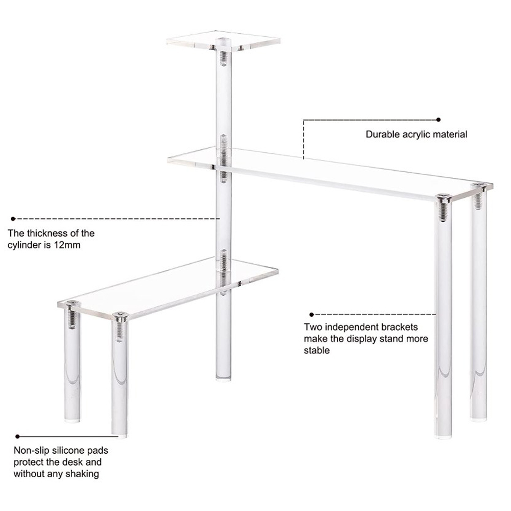Rotating Blind Box Handmade Stand Up Display Rack Mutifuntion Acrylic ...