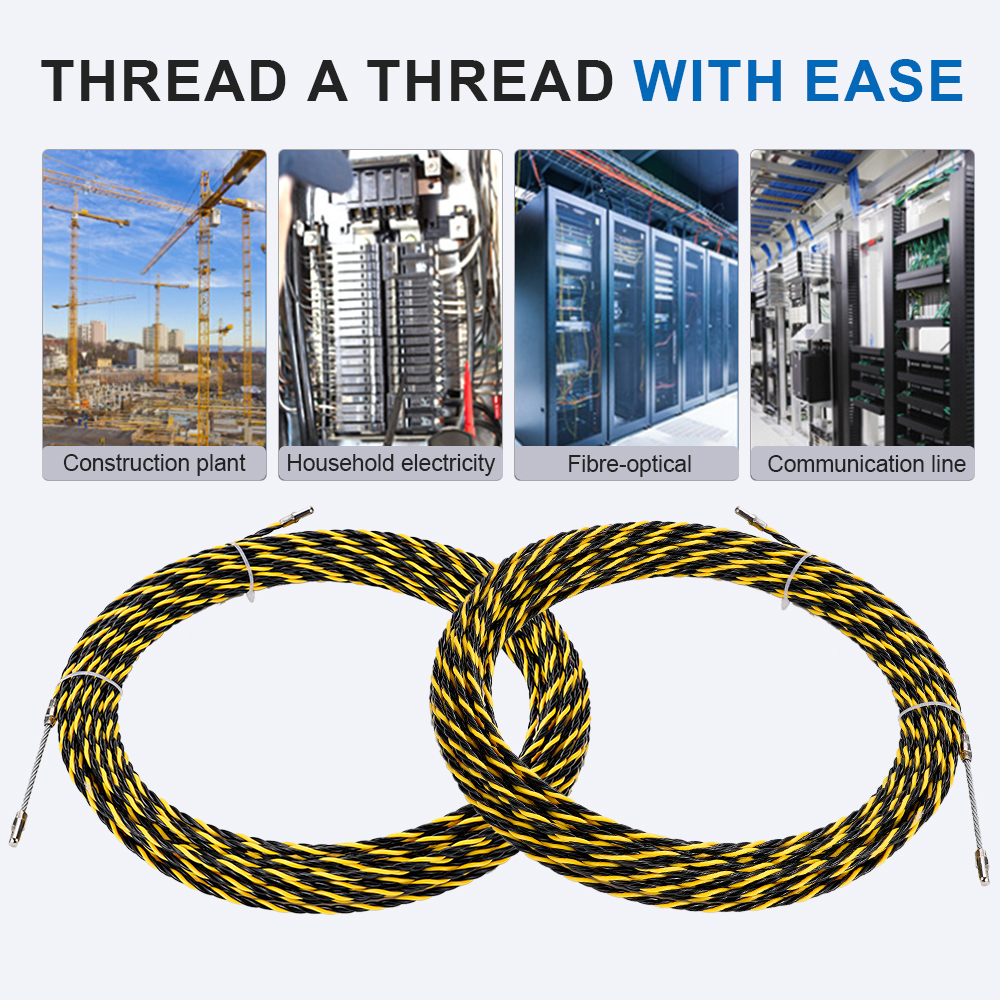 Electrical Wire Threader 5/10/15/20M Electrician Threading Device Wire ...
