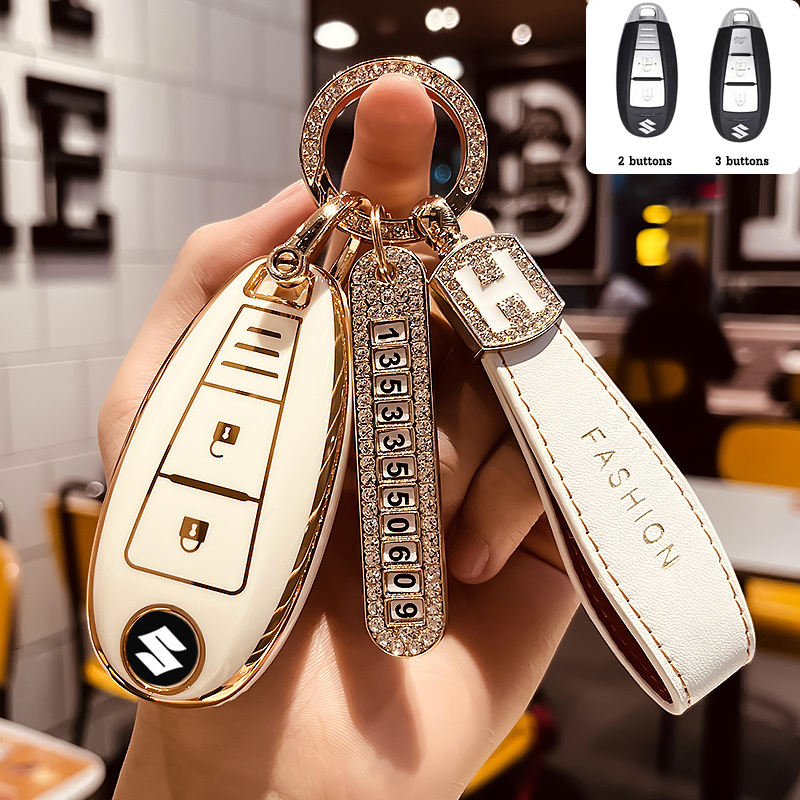 Suzuki Swift/Ciaz/Celerio/Ertiga Remote 2/3 Buttons Car key cover ...