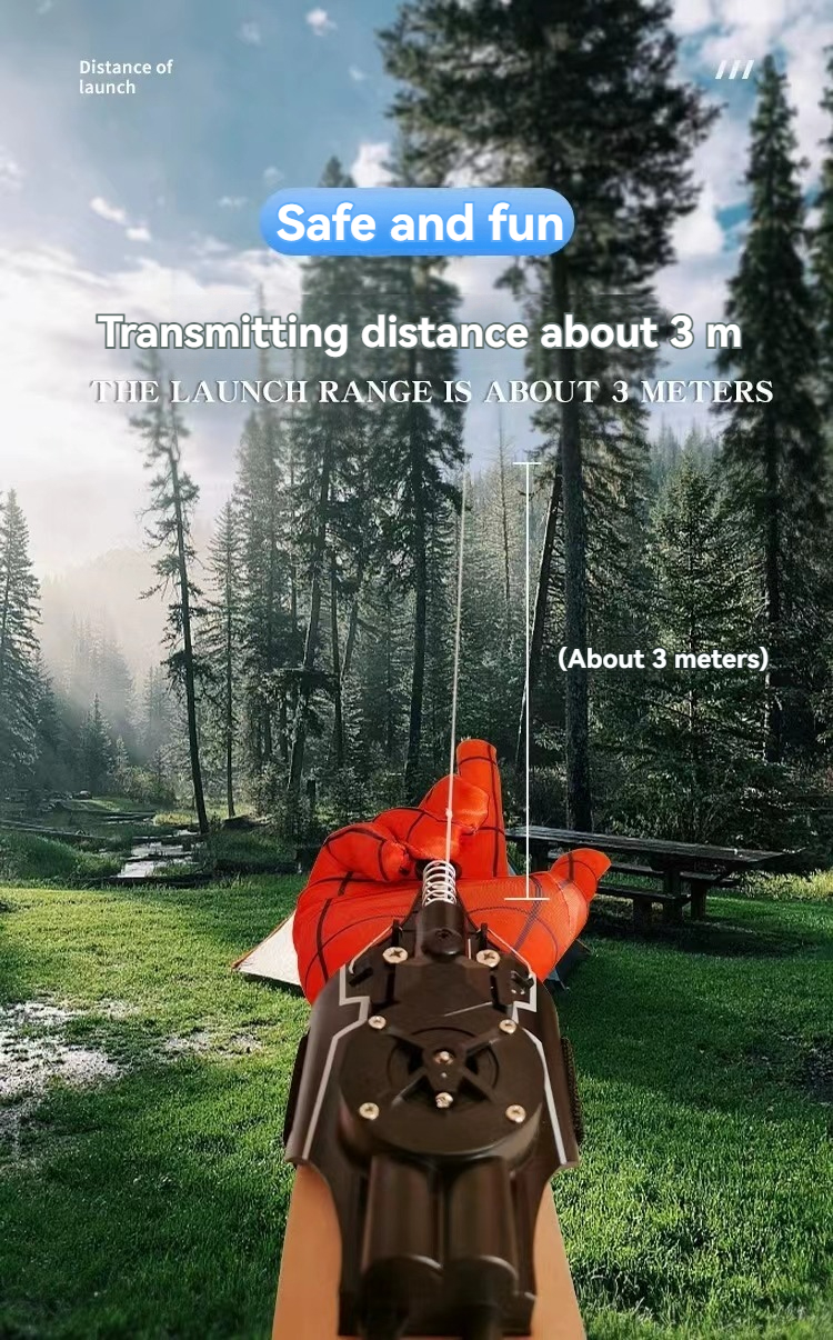 蜘蛛俠 發射器 spiderman web shooter real jaring spiderman web shooter real ...