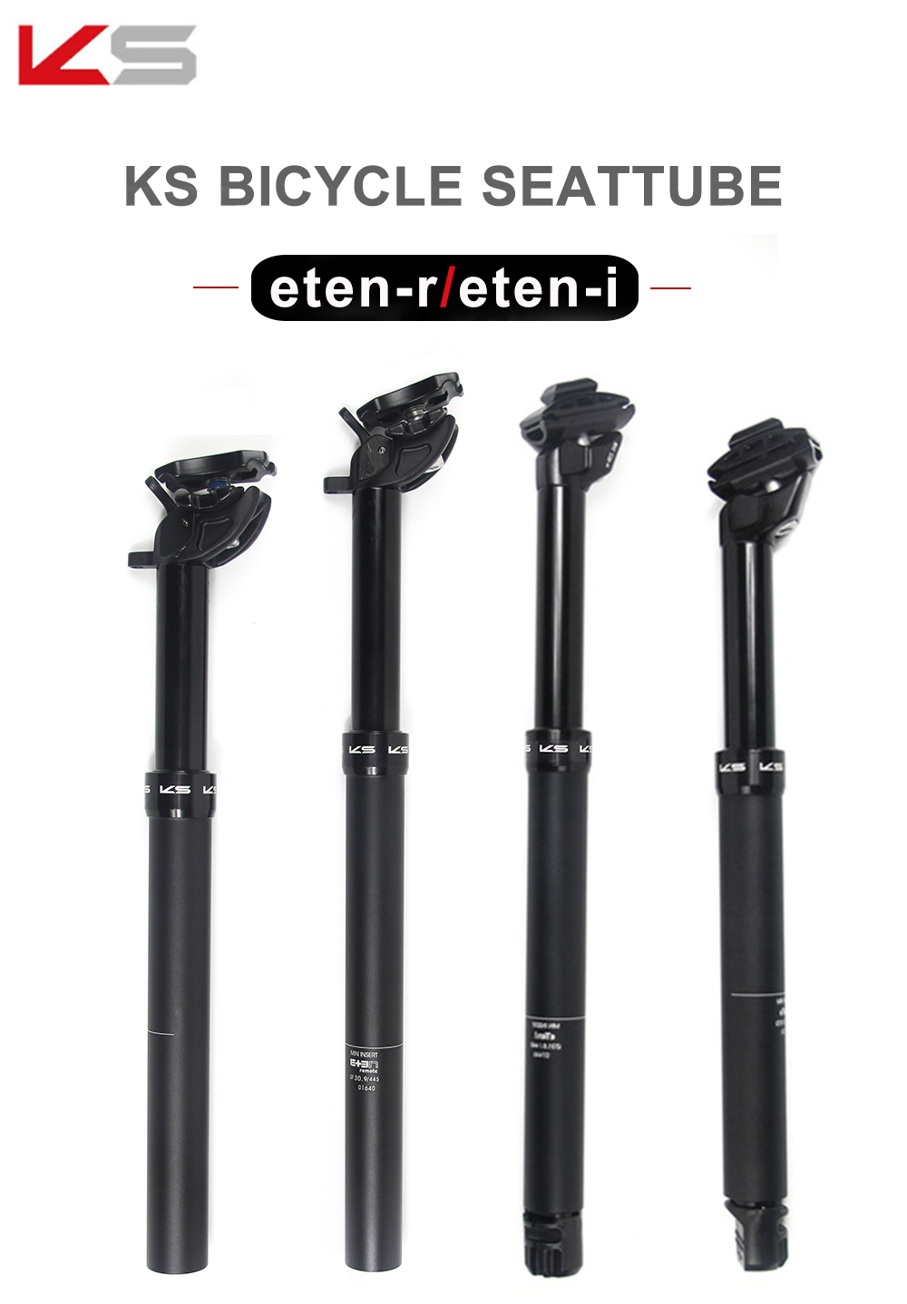 KS Eten-i/Eten-R with remote control Mountain dropper seat post 30.9/31 ...