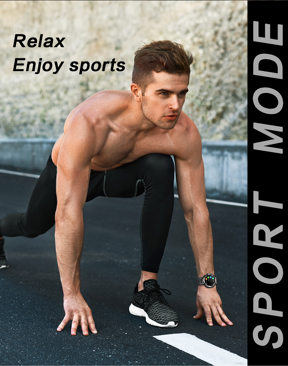 Gloryfit Tetra R2 Smart Watch Men'S Bluetooth Call Waterproof Music ...