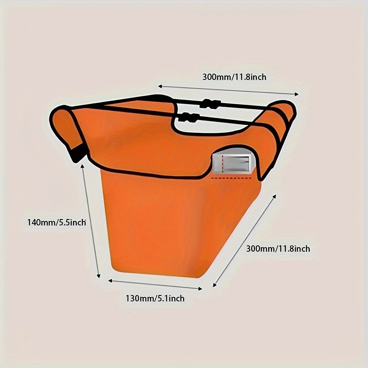 Multipurpose Telescoping Tool Pouch - Complete Kit for Ladder Storage ...