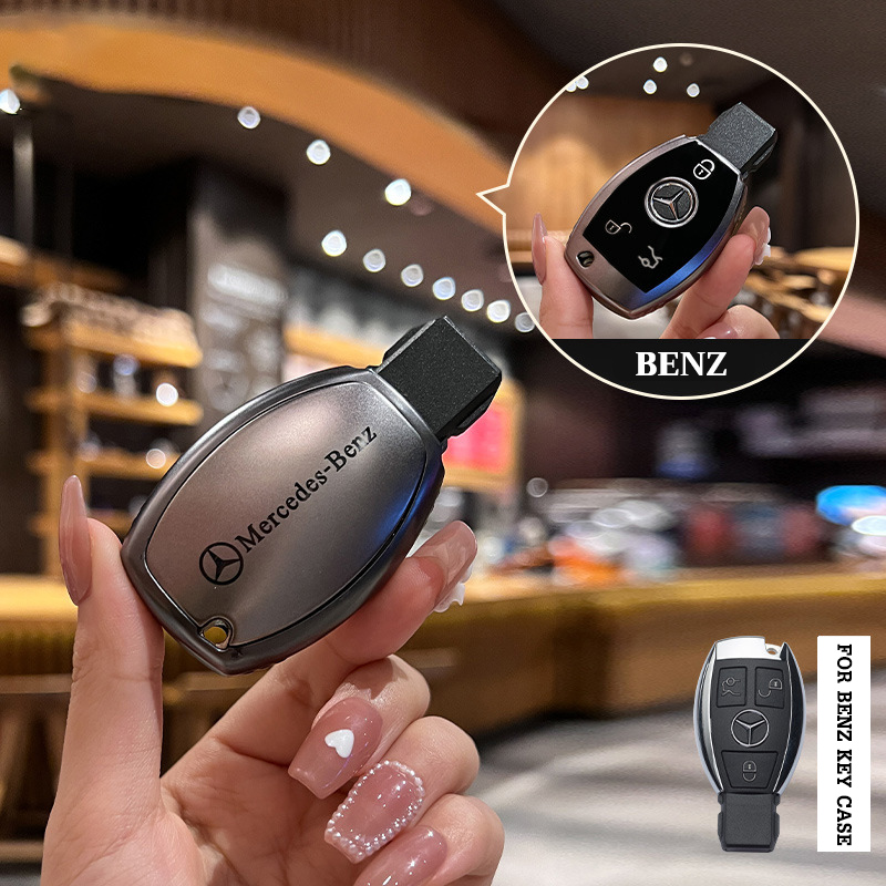 Mercedes-Benz 3 Buttons Car Remote Key Case For Mercedes-Benz A C E S ...