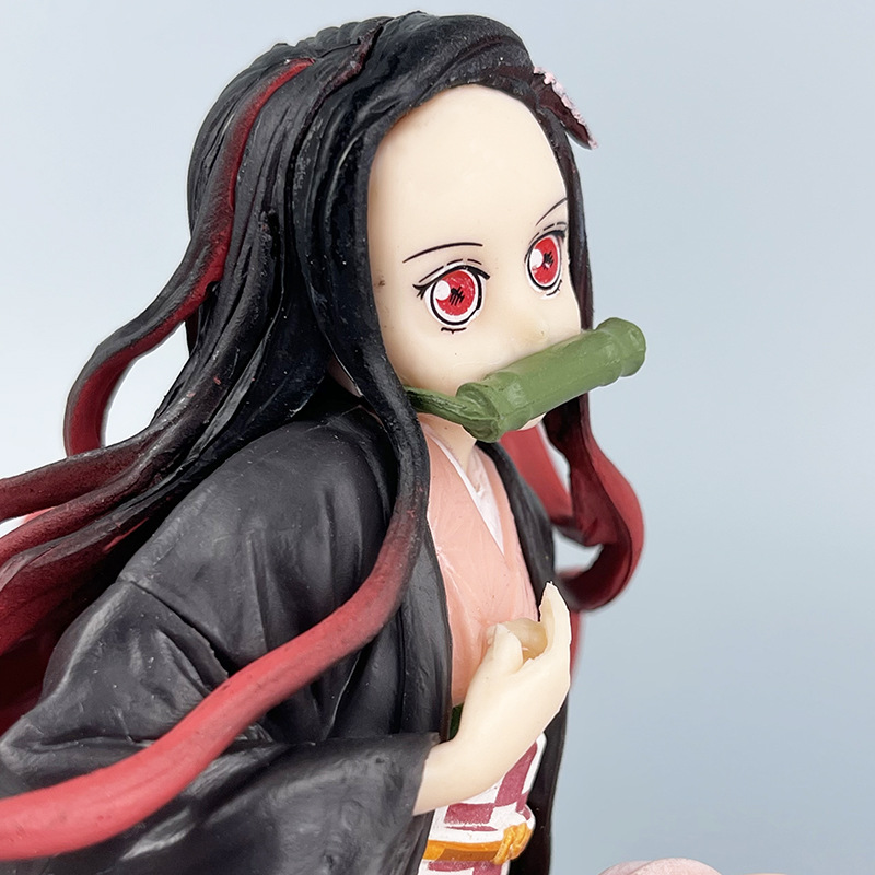 15cm Nezuko Kamado Exploding Blood Ver Demon Slayer Figure Collectible ...
