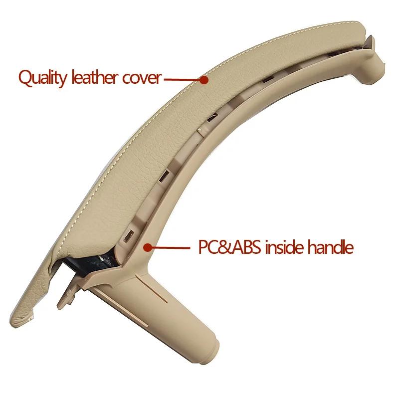 RHD Right Hand Driver Interior Door Armrest Leather Pull Handle Full ...