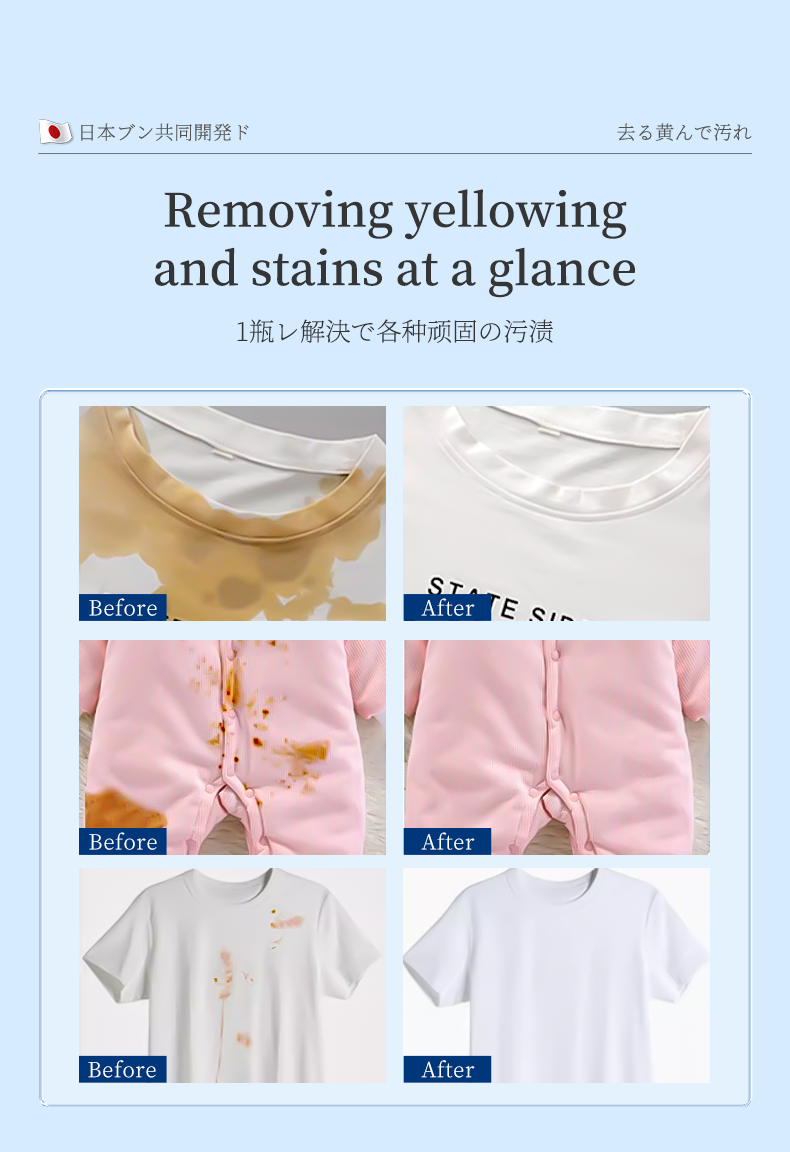 Explosive Salt Stain Remover Yellowing Brightening White Clothes Stain ...
