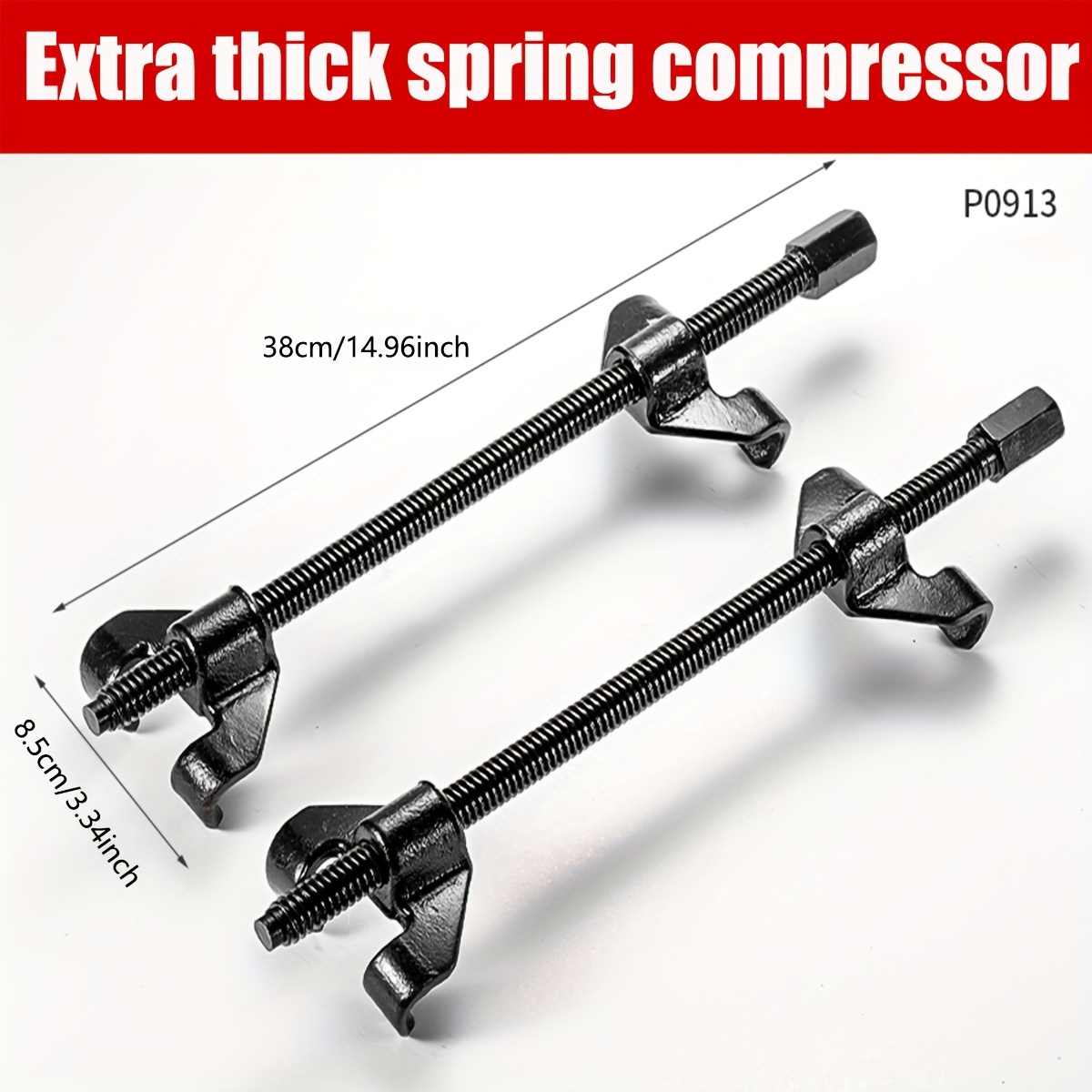 A Pair 38CM/28CM(14.96inch/11.02inch) Spring Compressor, Strut Spring ...