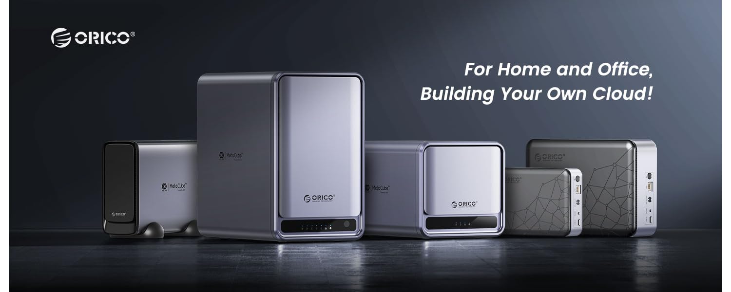 ORICO NAS Personal Storage Private Cloud Home Cloud Storage for 3.5 ...