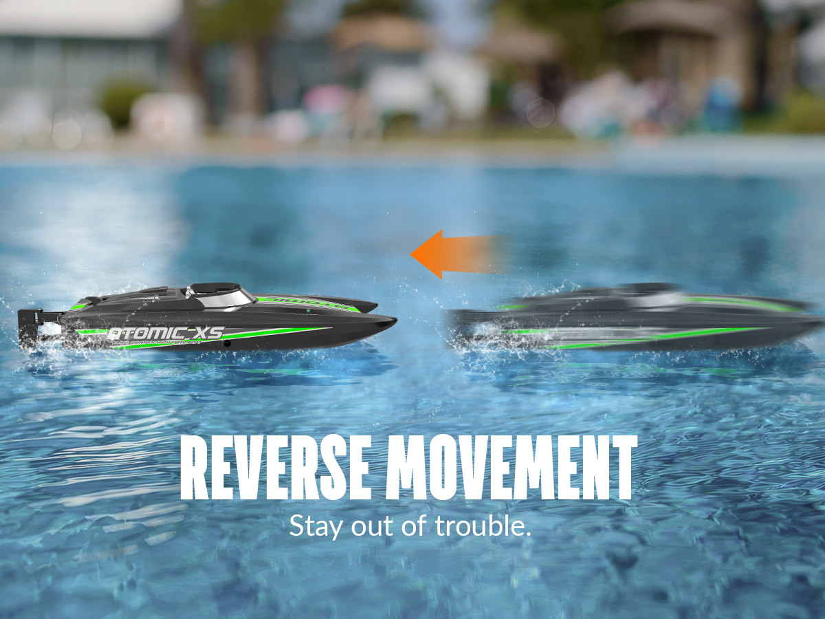 Volantex RC Racing Boat Atomic XS / Vector Racing High Speed 2.4Ghz 32 ...
