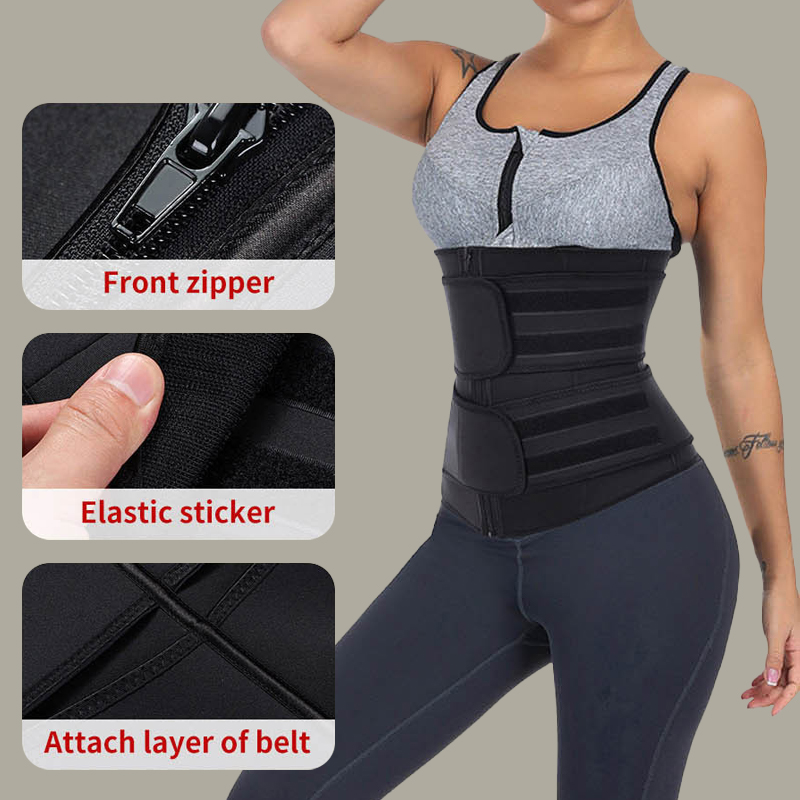 Waist Trainer Corset Abdominal Tightening Body Shaper Slimming Trimmer ...