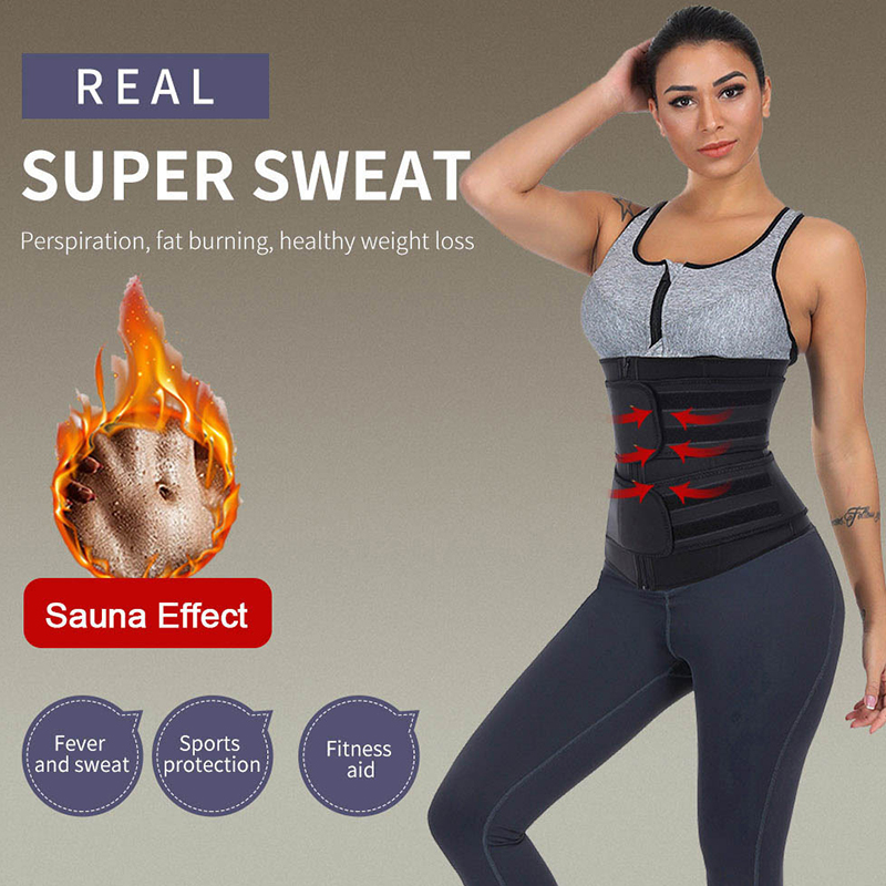 Waist Trainer Corset Abdominal Tightening Body Shaper Slimming Trimmer ...