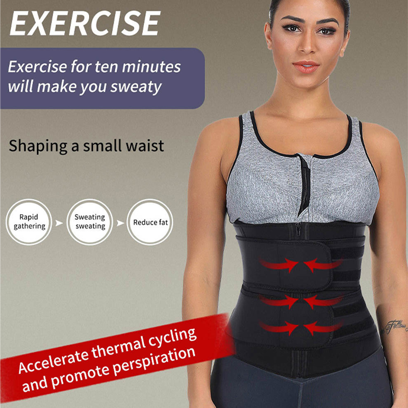 Waist Trainer Corset Abdominal Tightening Body Shaper Slimming Trimmer ...