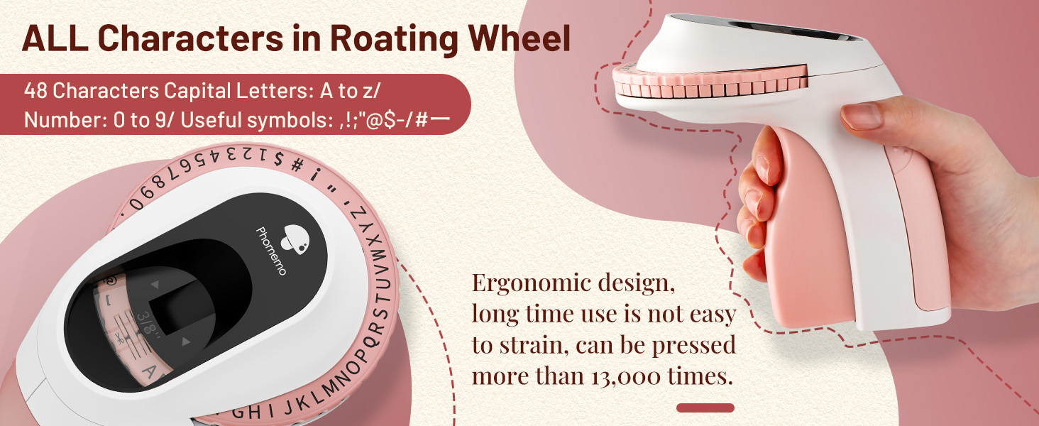 Phomemo Portable Manual 3D Embossing Label Maker E975 | Shopee Malaysia