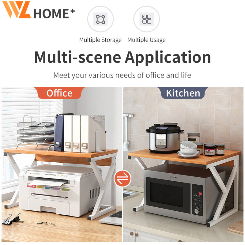 Printer Rack Multi-Layer Printer Shelf Document Rack Modern Office Rack ...