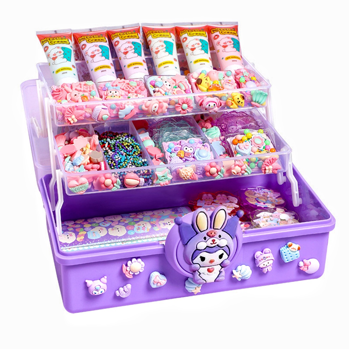 Local Delivery 】 Cream Guka Guka Set Sticker 826PCS Full Set Guka ...