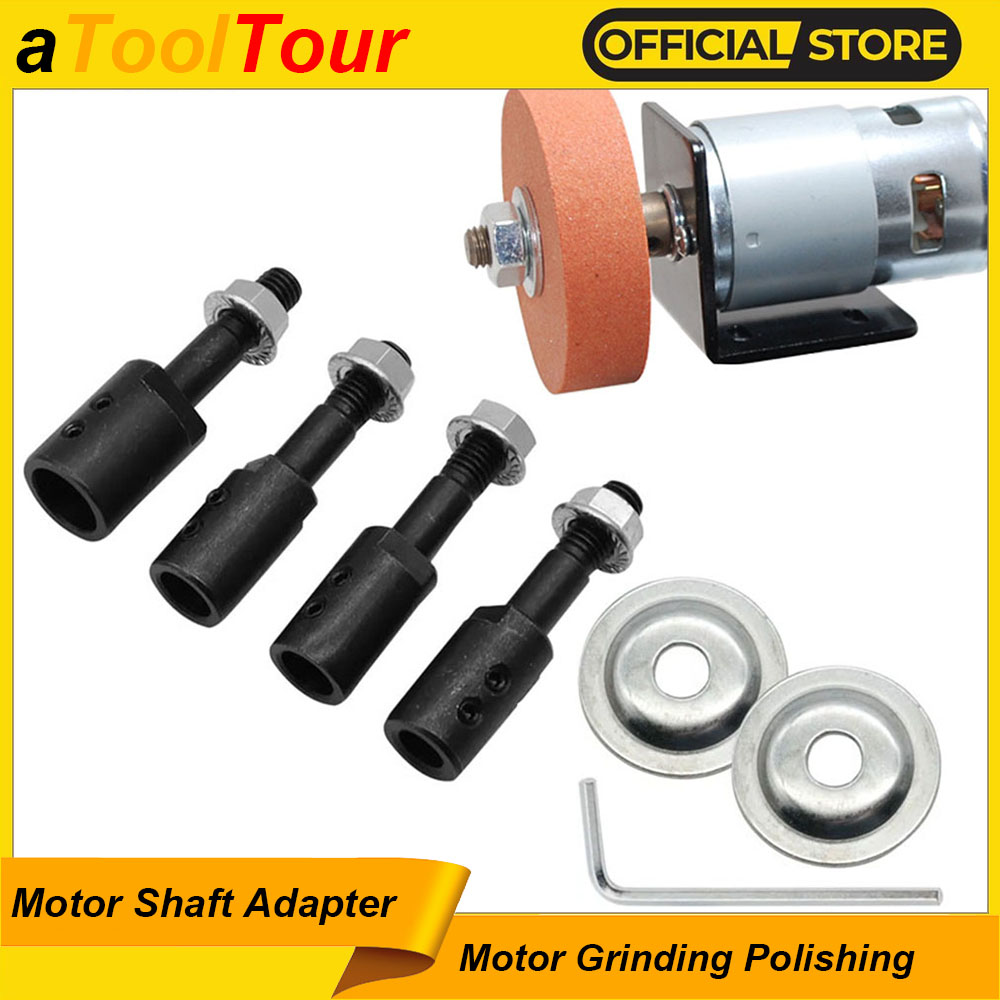 Motor Shaft Arbor Coupler Extender Sleeve Spindle Couple Chuck Adapter ...