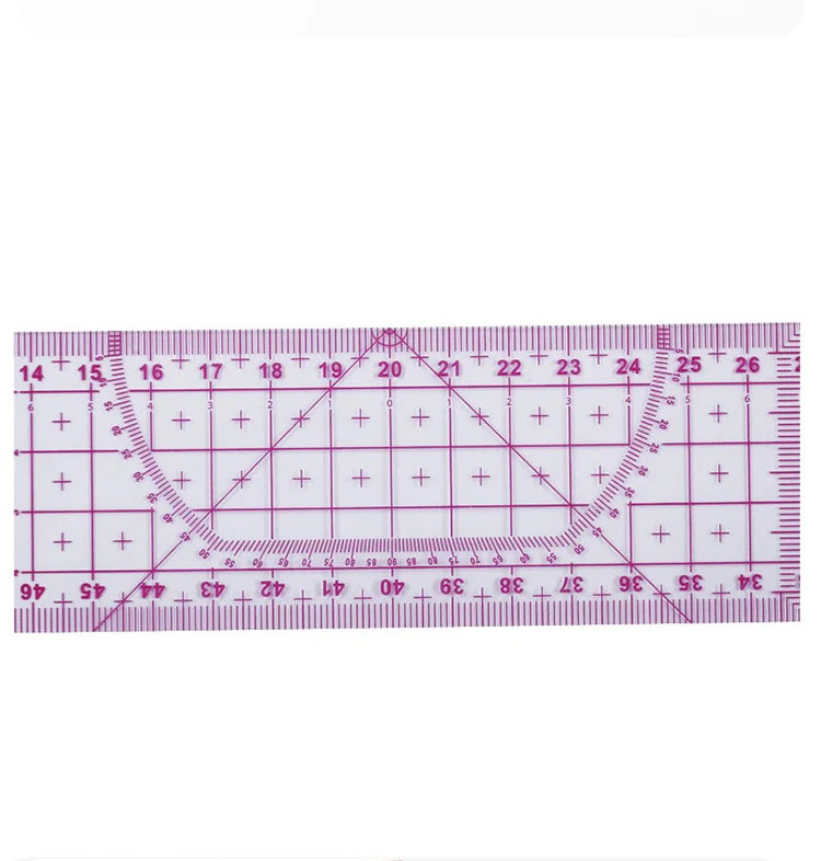 6Pcs French Curve Metric Multi-functional Sewing Grading Ruler Measure ...