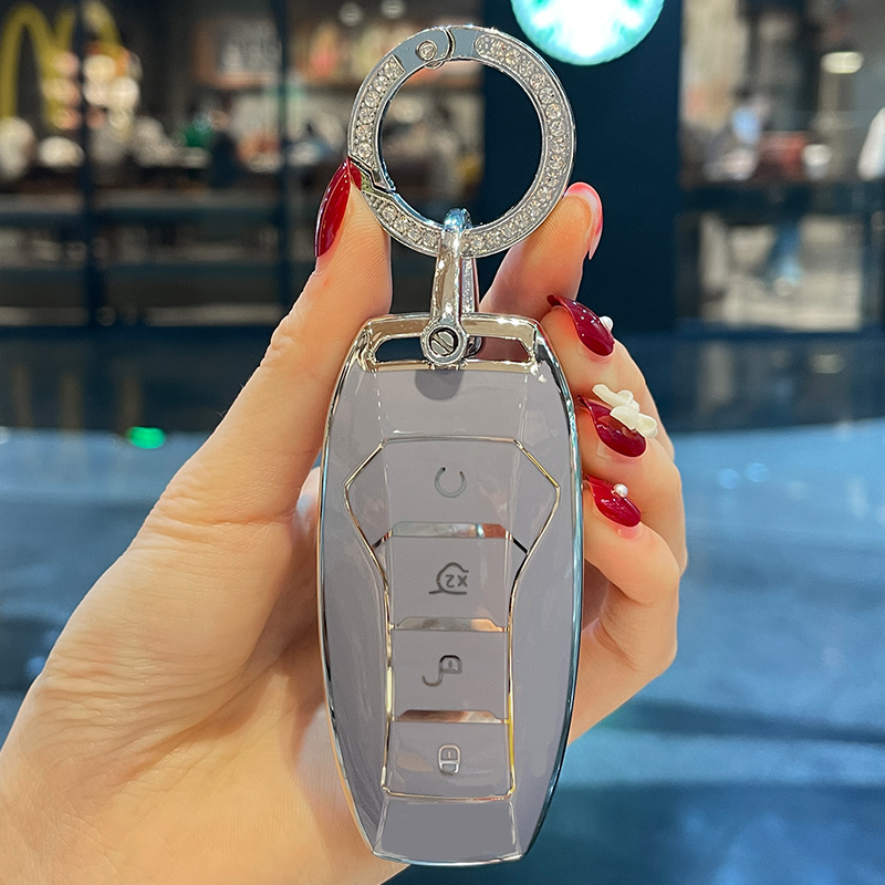 BYD Car Remote Key Case For BYD Song/seal U/Tang Key Cover Keychain ...