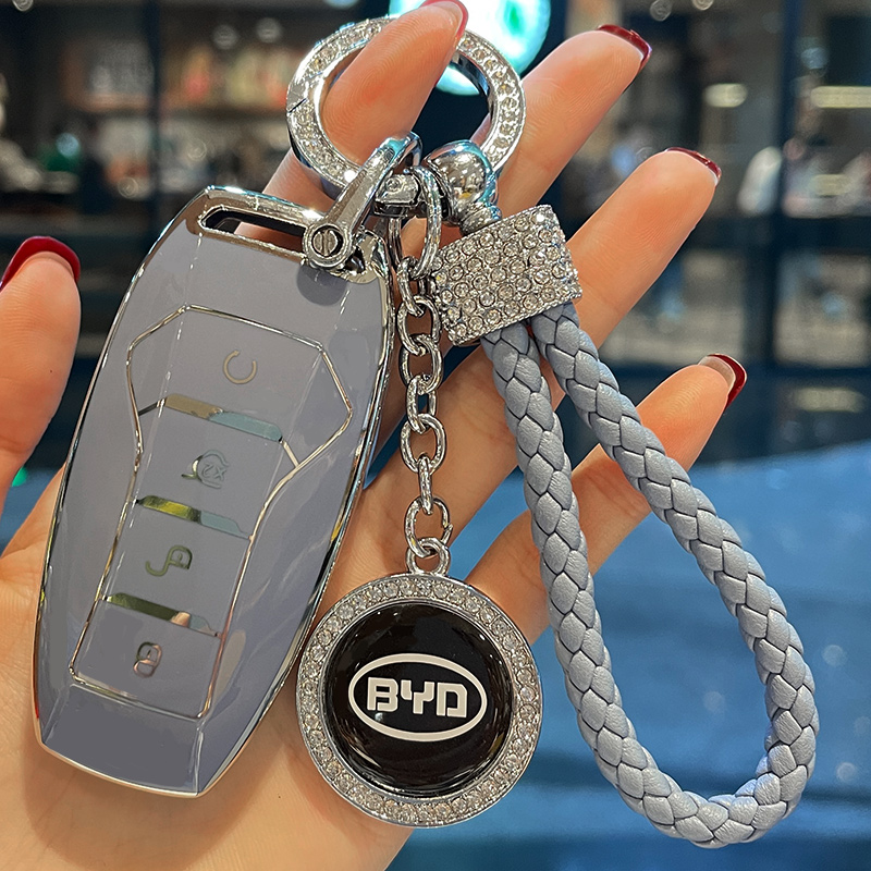 BYD Car Remote Key Case For BYD Song/seal U/Tang Key Cover Keychain ...