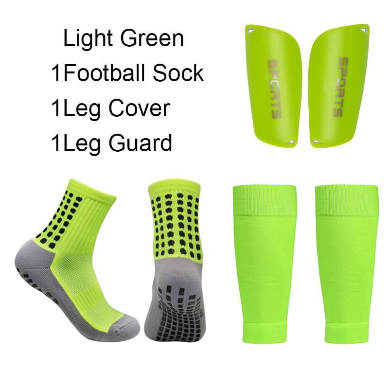 Unisex Football Shin Guard Socks - Anti-Slip Silicone Grip & Moisture ...