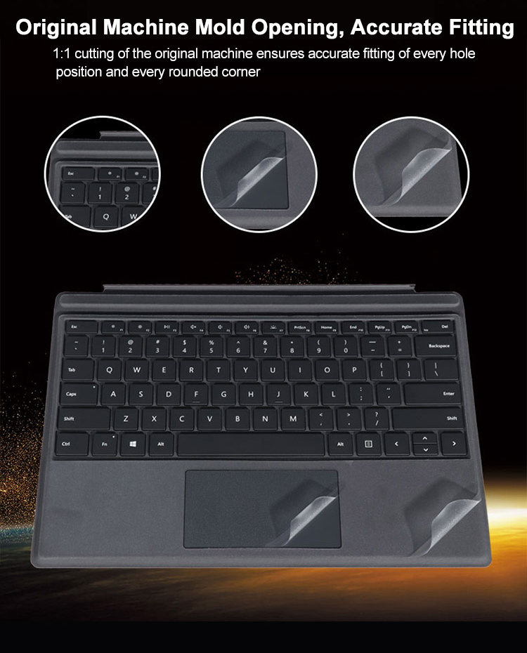 Full Set Protector for Microsoft Surface Pro1/ Pro2/Pro3/Pro4/Pro5/Pro6/Pro7/Pro8 Skin Sticker ...