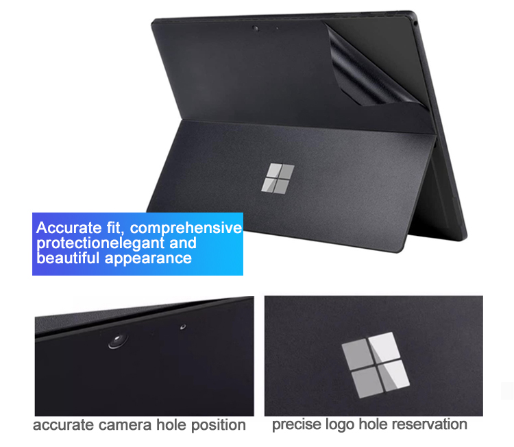 Full Set Protector for Microsoft Surface Pro1/ Pro2/Pro3/Pro4/Pro5/Pro6/Pro7/Pro8 Skin Sticker ...