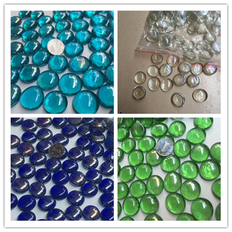 25Pcs Multicolor Aquarium Fish Tank Decorative Stones Pebbles Rocks ...