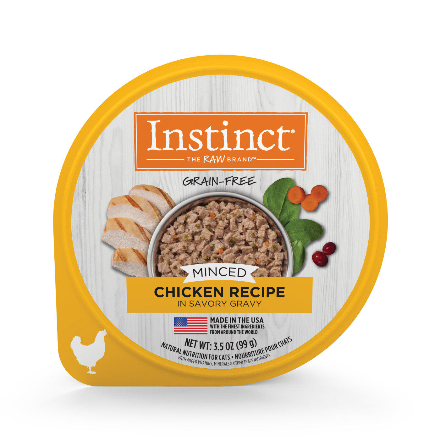 Instinct Nutritious Meal Rabbit Chicken Tuna Supplement Energy Cat Wet ...