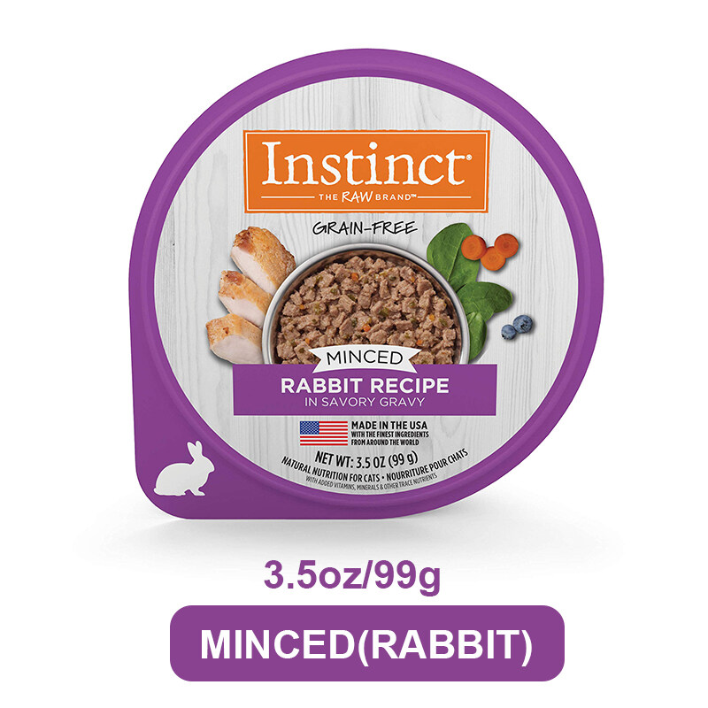 Instinct Nutritious Meal Rabbit Chicken Tuna Supplement Energy Cat Wet ...