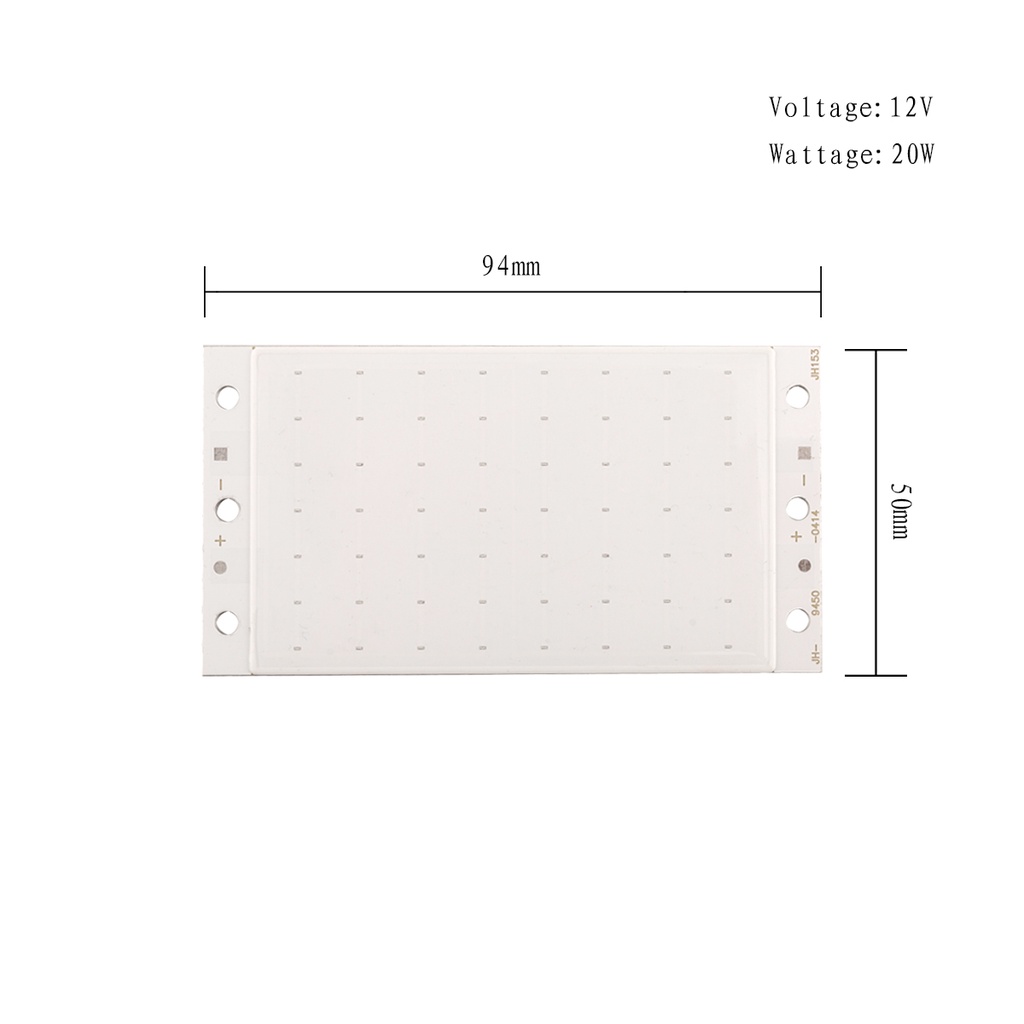 COB LED Panel Light 94x50MM Ultra Bright Strip Lamp 10W COB Board LED ...